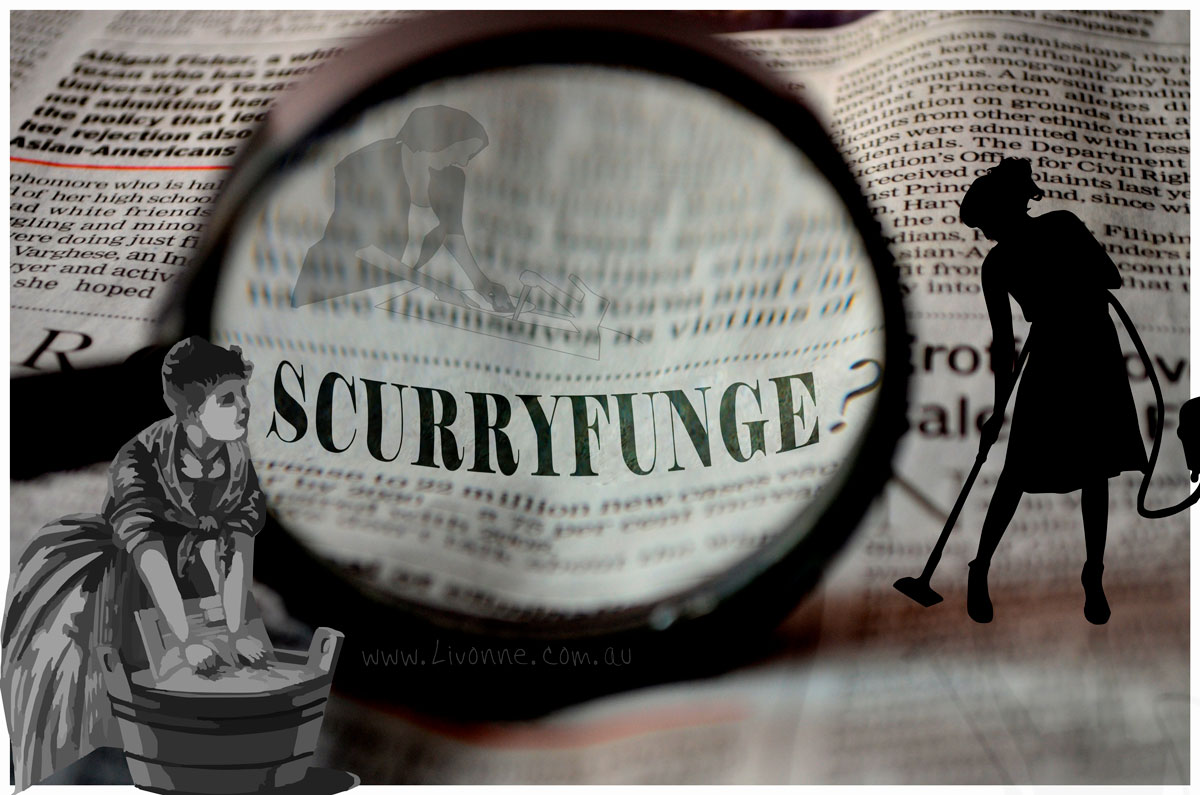 Word Wright Wednesdays – Scurryfunge | Livonne